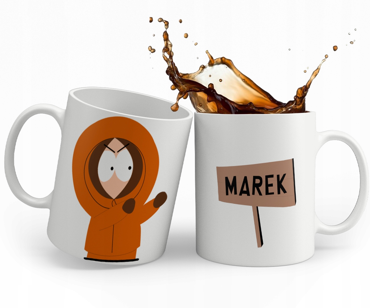 KUBEK SOUTH PARK + IMIE + KARTONIK 9037554555 - Sklepy, Opinie, Ceny w ...