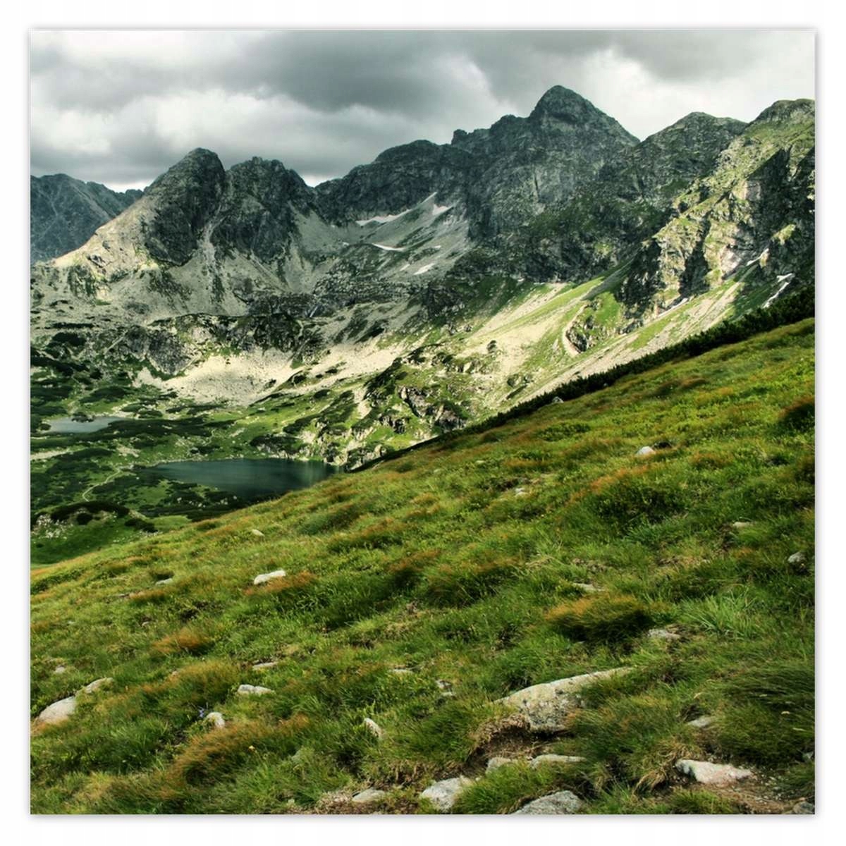 Naklejki 100x100 Tatry Polskie góry Widok • Cena, Opinie • Naklejki ...