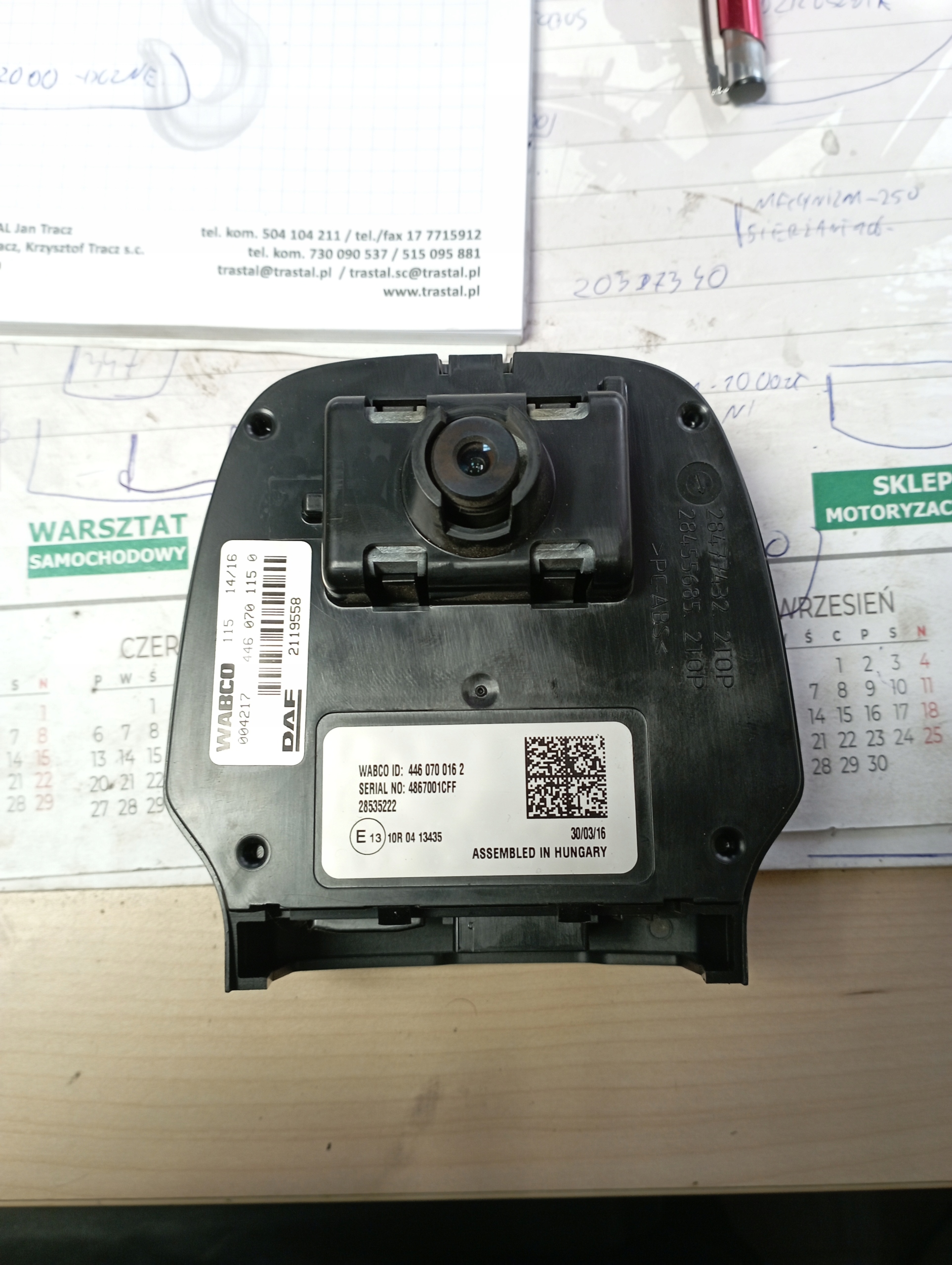 Kamera pasa ruchu LWDS DAF POLIFT 2119558 za 2952.00PLN z Ropczyce ...