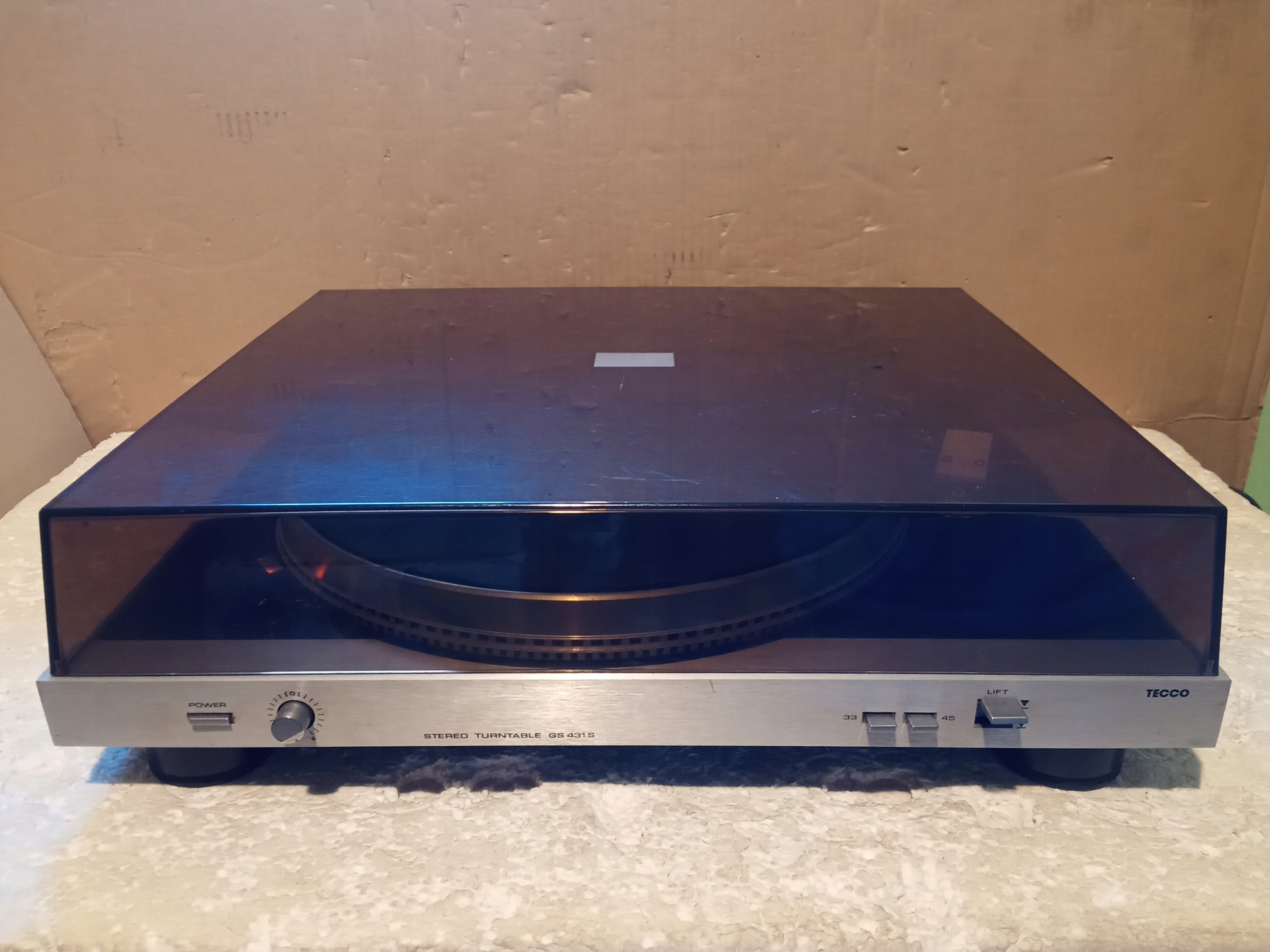 Gramofon Unitra GS 431 srebrny - Sklep, Opinie, Cena w Allegro