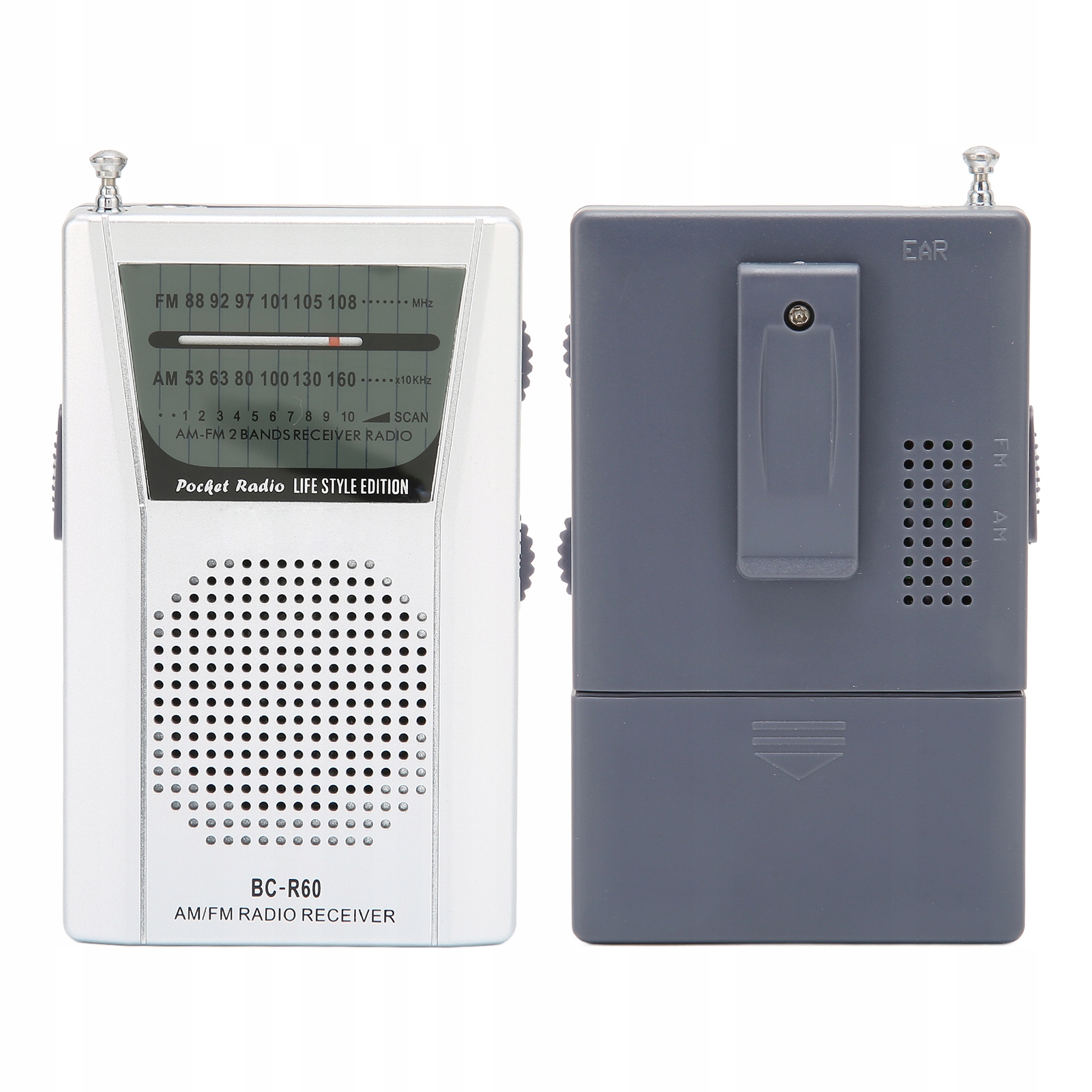 MOCNE KIESZONKOWE MINI RADIO PRZENOŚNE TURYSTYCZNE NA BATERIE AM/FM - Sklep, Opinie, Cena w Allegro