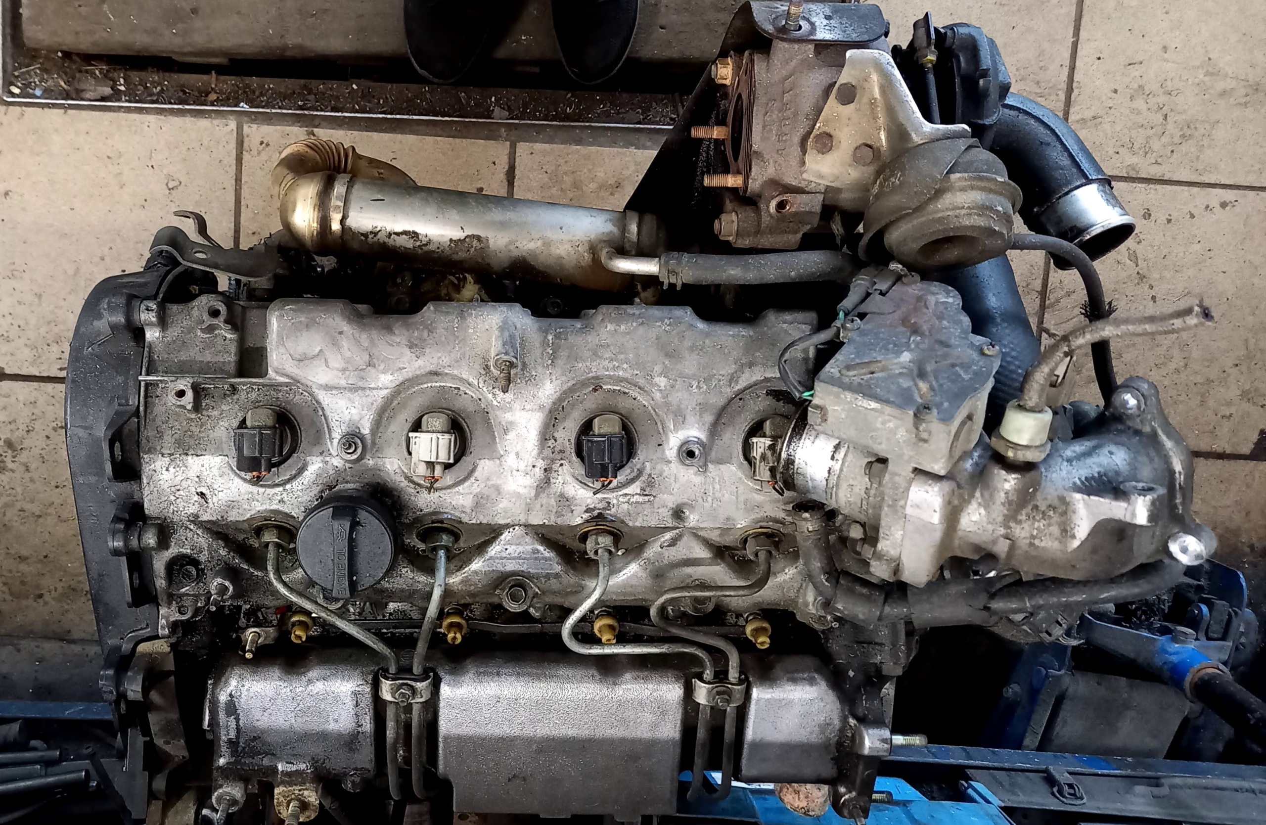 Silnik kompletny diesel 2,0 116 km. TOYOTA AVENSIS II T25 za z Gliwice ...