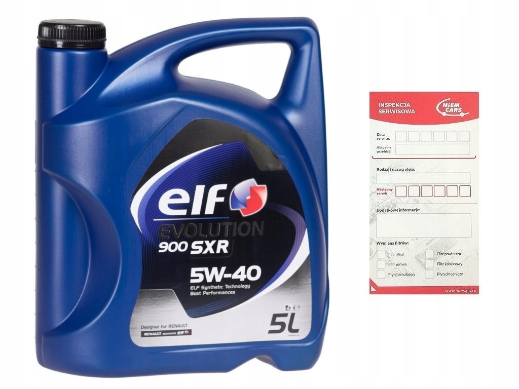 ELF Evolution 900 SXR 5W40 5L Renault RN 0700 0710 3267025004179 za 165 ...