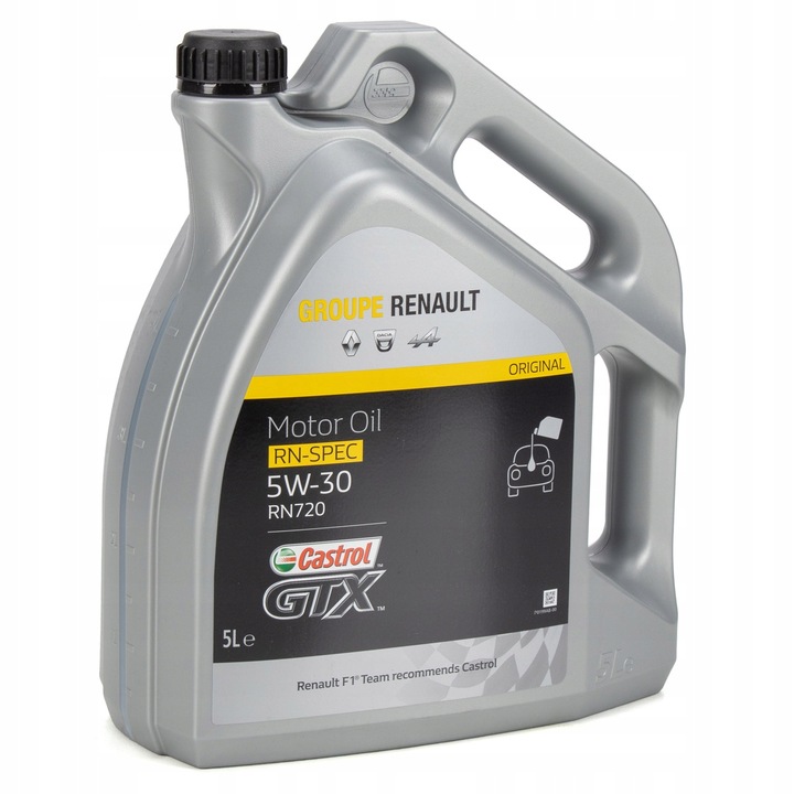 CASTROL GTX 5W-30 RN 0720 C4 5L оригинал купить на Avtoex из Польши в ...