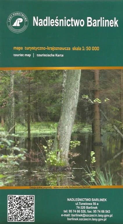 NADLEŚNICTWO BARLINEK mapa turystyczna 1:50 000 EKO-KAPIO 2022 Praca ...