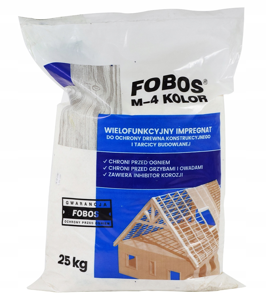 FOBOS M-4 25kg impregnat do drewna konstrukcyjnego (5907467100173 ...
