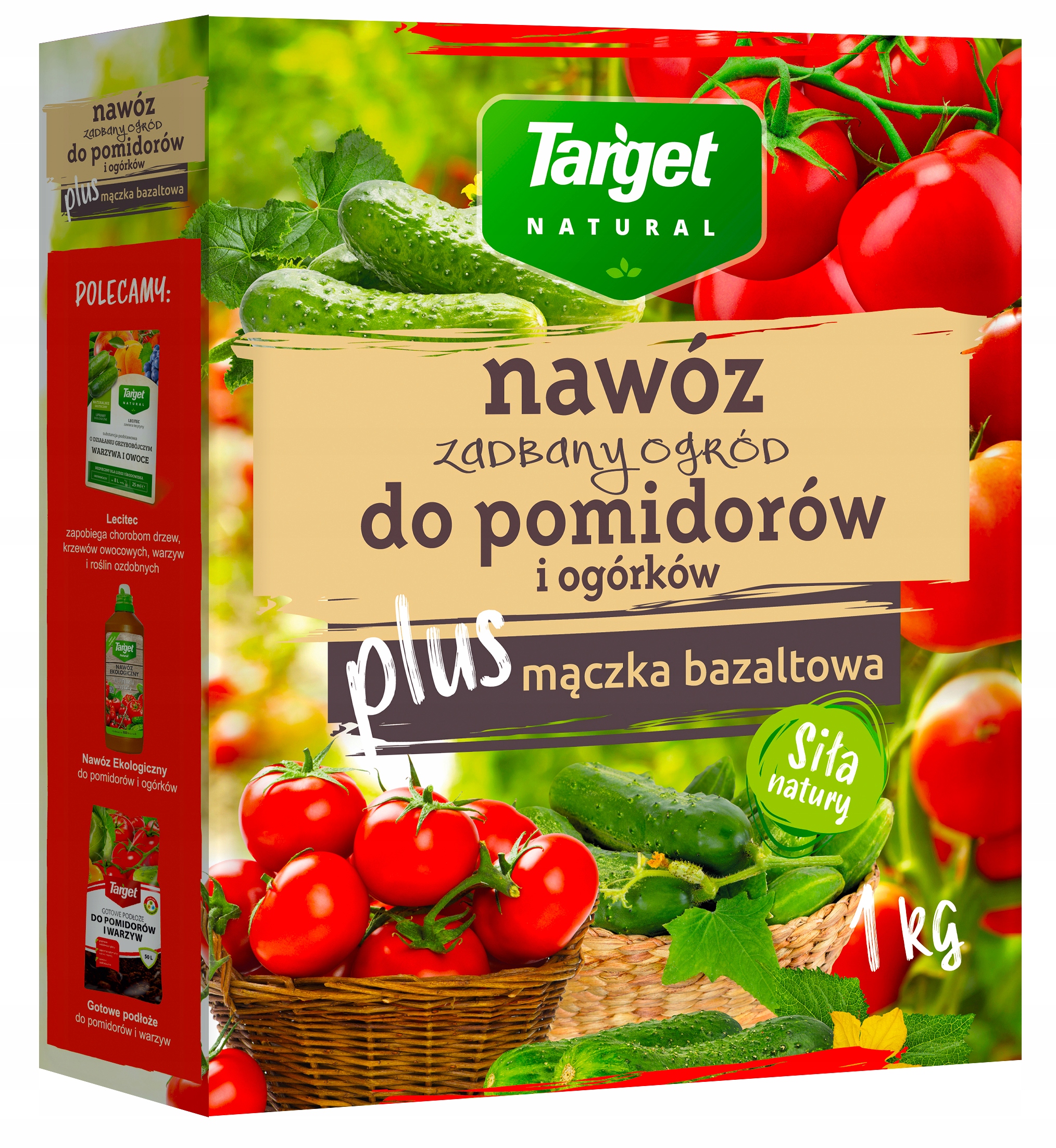 TARGET NAWÓZ DO POMIDORÓW OGÓRKÓW + 25% MĄCZKA BAZALTOWA 1KG (5901875010925) • Cena, Opinie ...