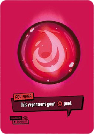 Karta Magic: The Gathering Red Mana Counter Wizards Of The Coast - Allegro