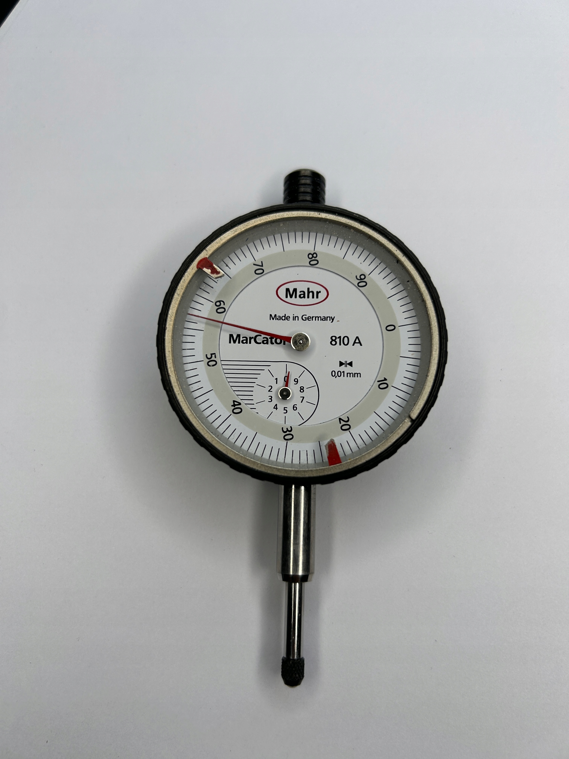 Czujnik zegarowy MAHR 810 A wstrząsowy wodoodporny (Czujnik zegarowy ...