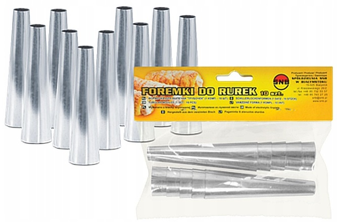 FOREMKI DO RUREK DUŻE RURKI KREM CIASTO SNB 9cm (5904541028057) • Cena ...