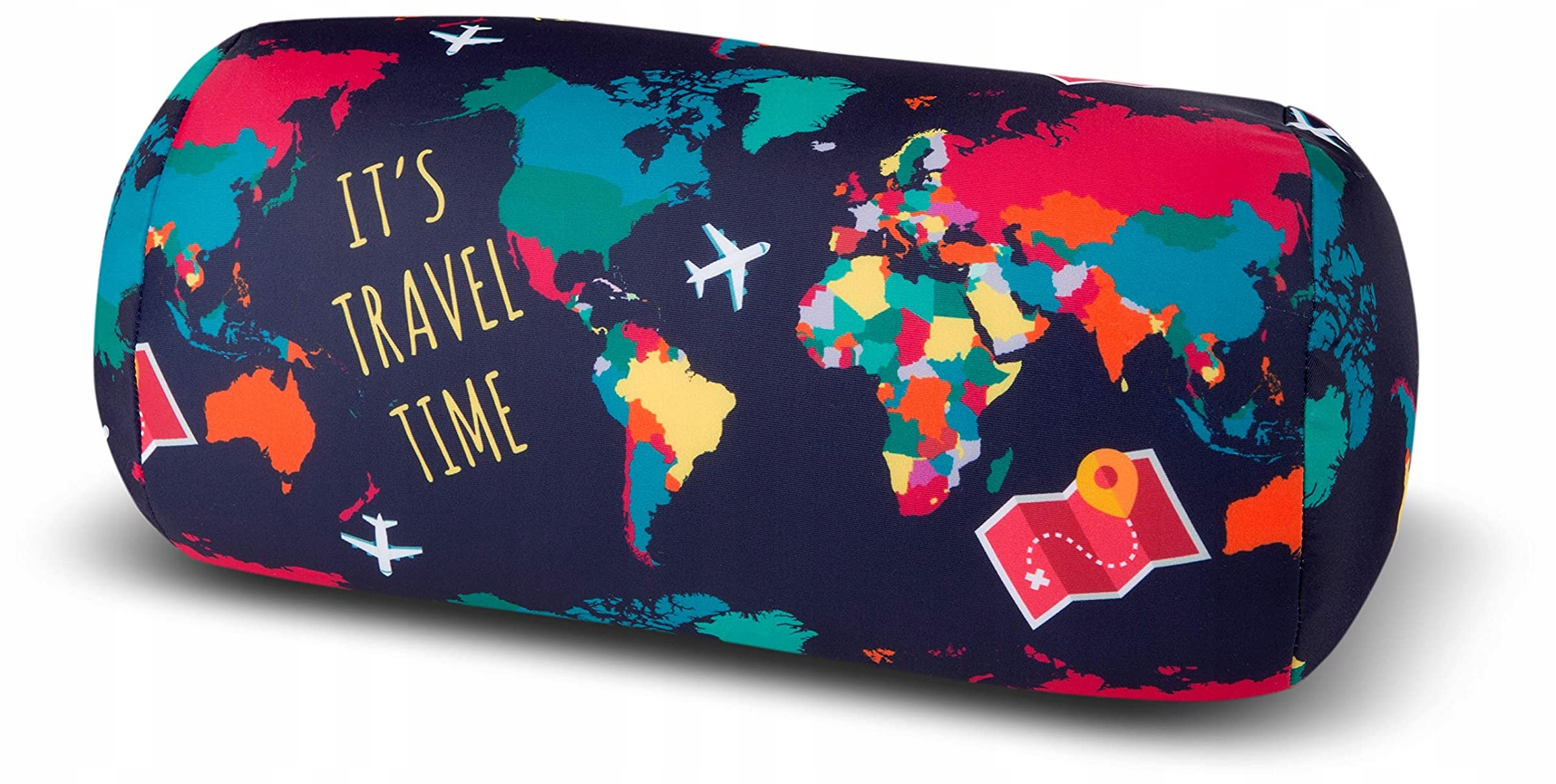 Relaxačný vankúš v rolke Grafika sveta Cestovný TRAVEL TIME - Allegro