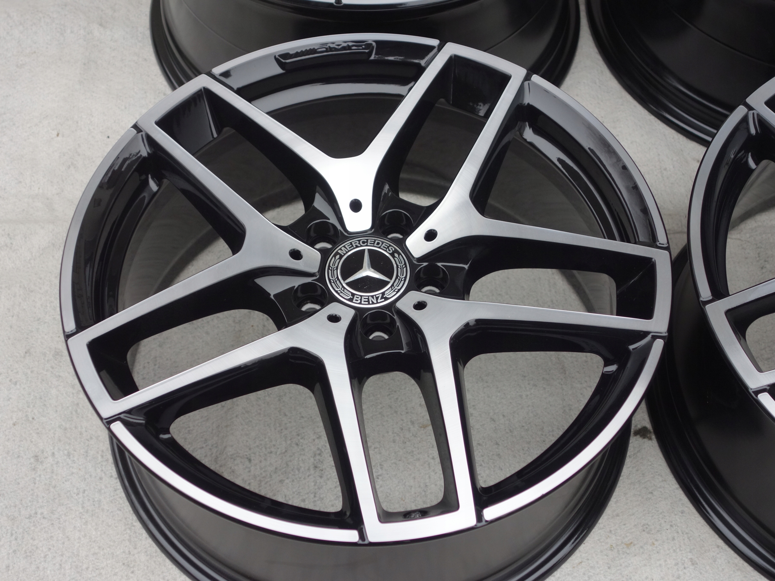 Felga aluminiowa Mercedes-Benz OE A2534013100 9.0" x 19" 5x112 ET 20 za ...