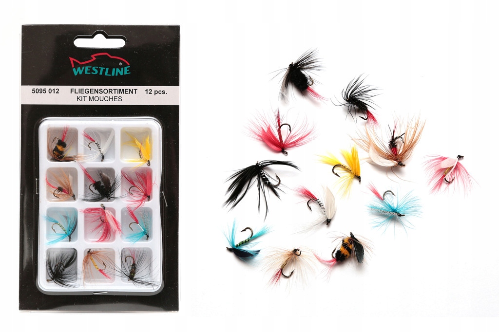 ZESTAW SZTUCZNYCH MUCH - WESTLINE 12szt - 4043095002494 - 16156663161 - Allegro