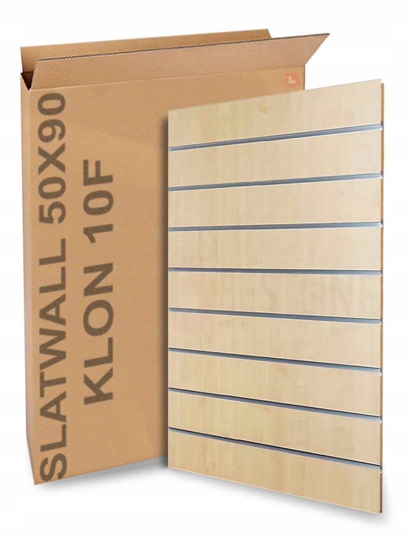 PANEL Slatwall Spacewall Best-Line 50x90cm 8 FREZÓW KLON • Cena, Opinie ...