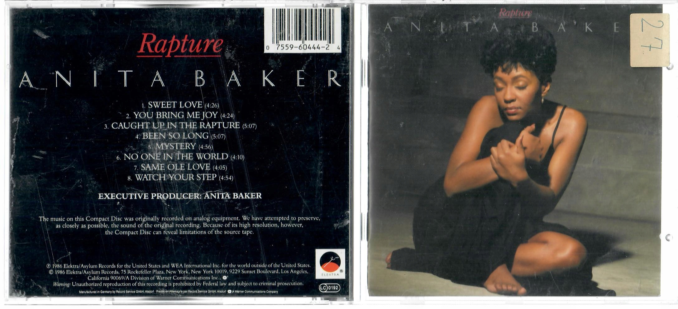 Anita Baker - Rapture CD Album 11166593232 - Sklepy, Opinie, Ceny w ...