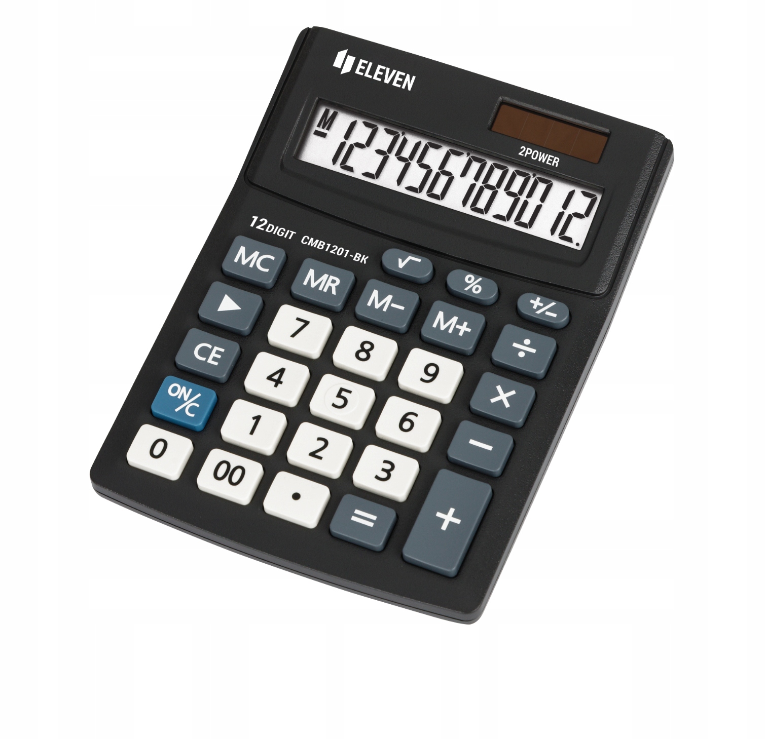 Kalkulator biurowy Eleven CMB1201BK czarny (5904966860041) • Cena ...