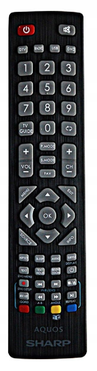 Pilot TV Sharp 32CB2E HD, 40CF5E Oryginał! - Sklep, Opinie, Cena w Allegro