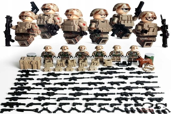 Ludziki Lego Wojsko - Niska cena na Allegro