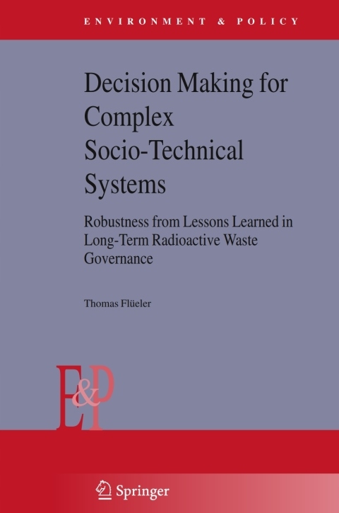 Decision Making For Complex Socio Technical System 9789947037 Ebook Allegro