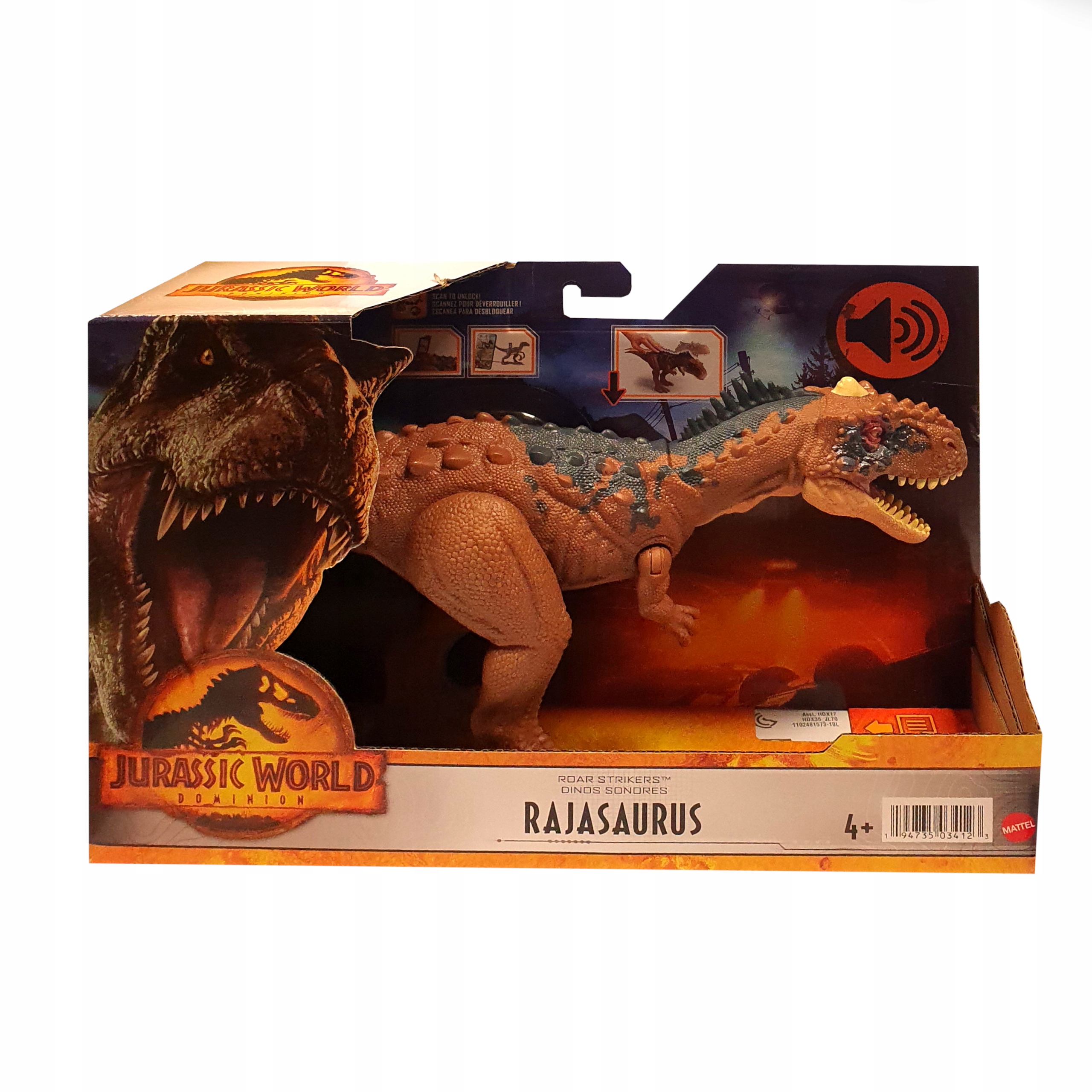 Mattel Jurassic World Rajasaurus HDX17 HDX35 (194735034123) • Cena ...