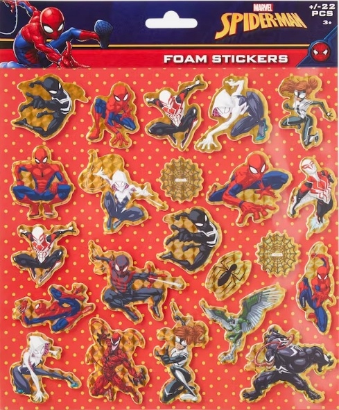Naklejki piankowe Spider-Man Disney 22 szt. (8720029039127) • Cena ...