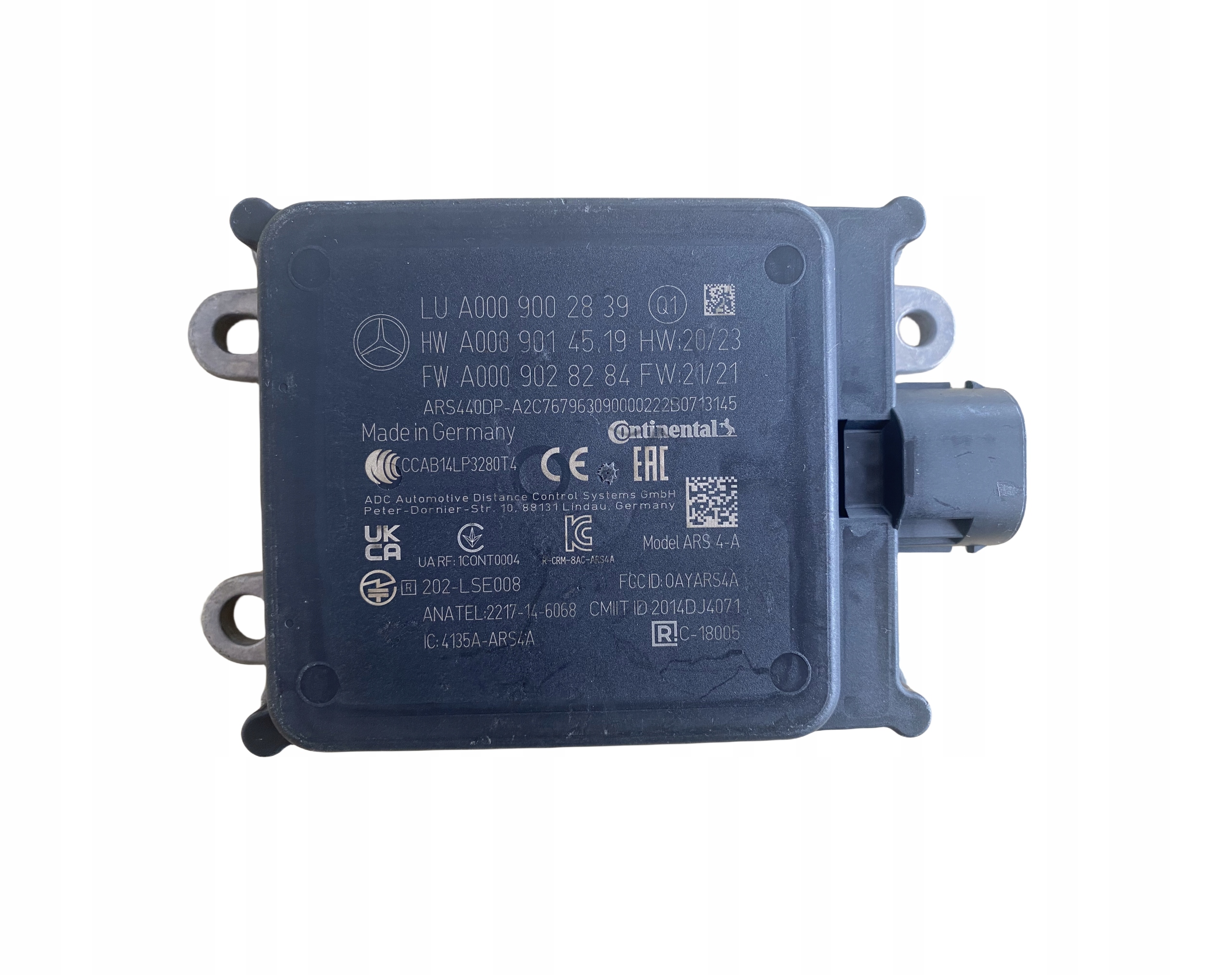 Radar Sensor Mercedes W213 w205 w177 A0009002839 • Cena, Opinie - Allegro