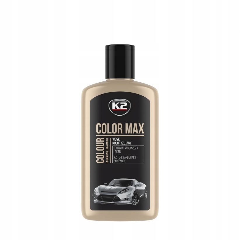 K2 COLOR MAX 250ML. CZARNY WOSK KOLORYZUJĄCY DO SA 5906534019806 za 8 ...