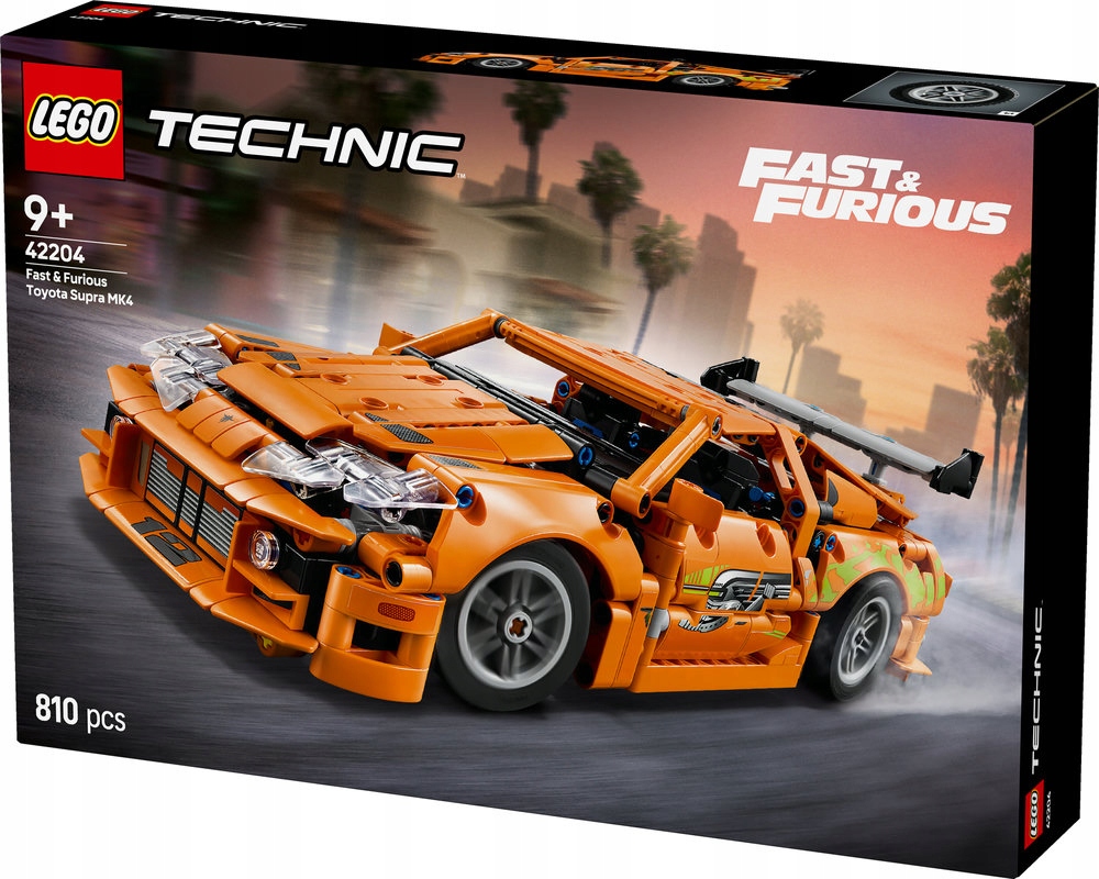 LEGO Technic 42204 Fast and Furious Toyota Supra MK4 (5702017816272 ...