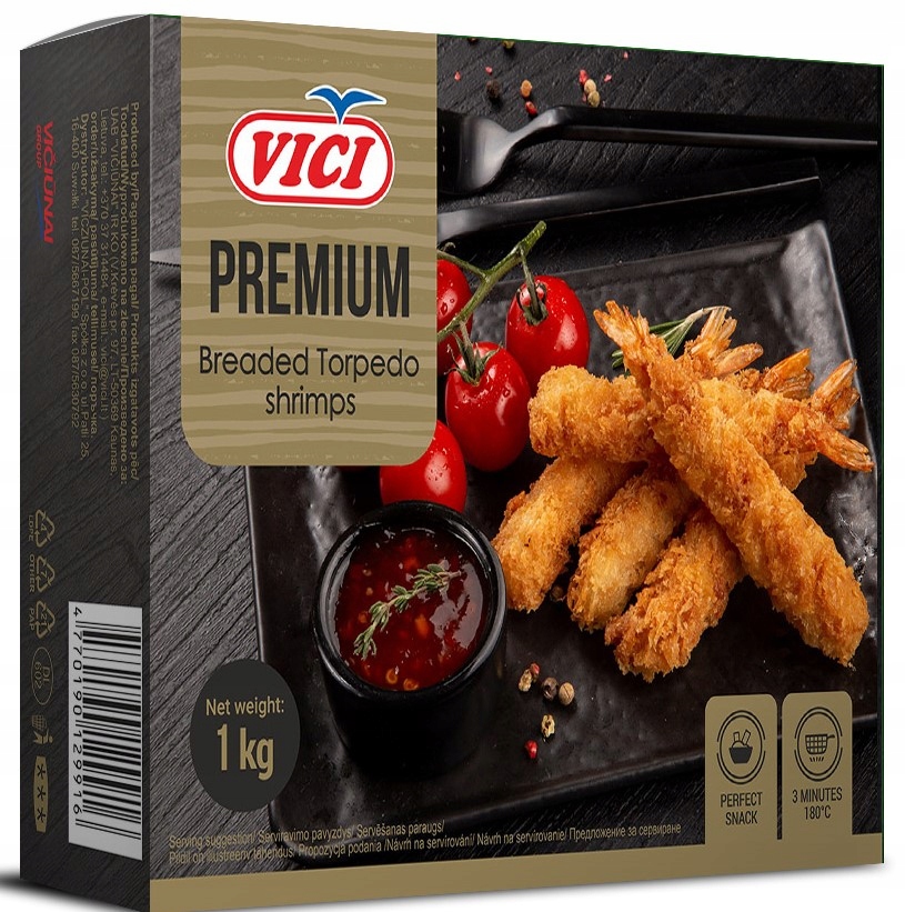 Krewetki Torpedo - Niska cena na Allegro