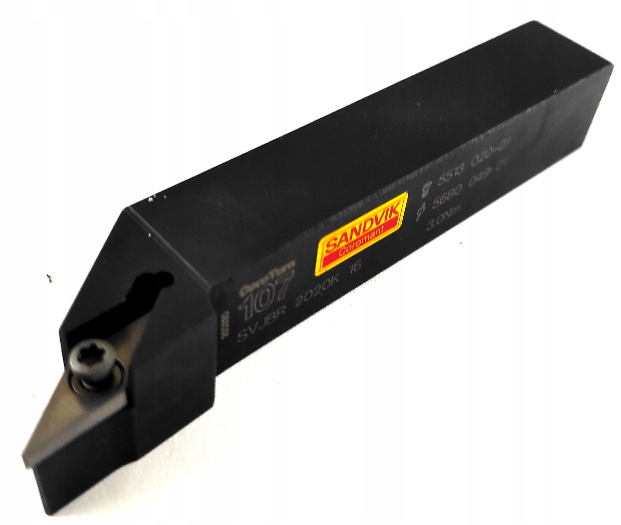 Nóż tokarski SVJBR 2020 K16 VBMT 1604 93° Sandvik (SVJBR 2020 K16 ...