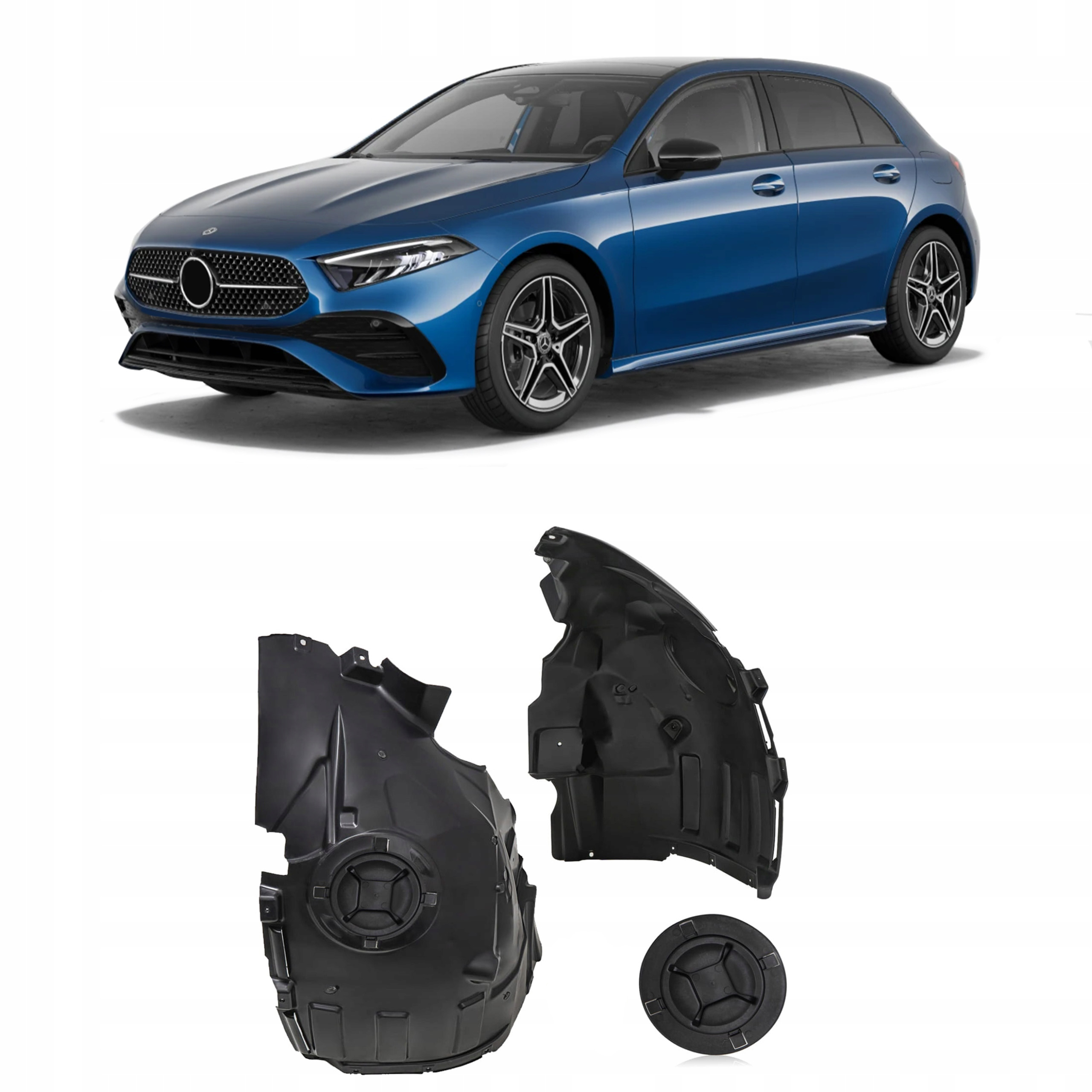 MERCEDES A-CLASS W177018+ NADKOLE PRAWE 1776901403 - porównaj ceny ...