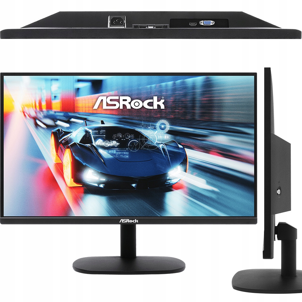MONITOR ASROCK CHALLENGER CL25FF 24.5" FULL HD 100Hz LCD 1ms AMD FREES ...