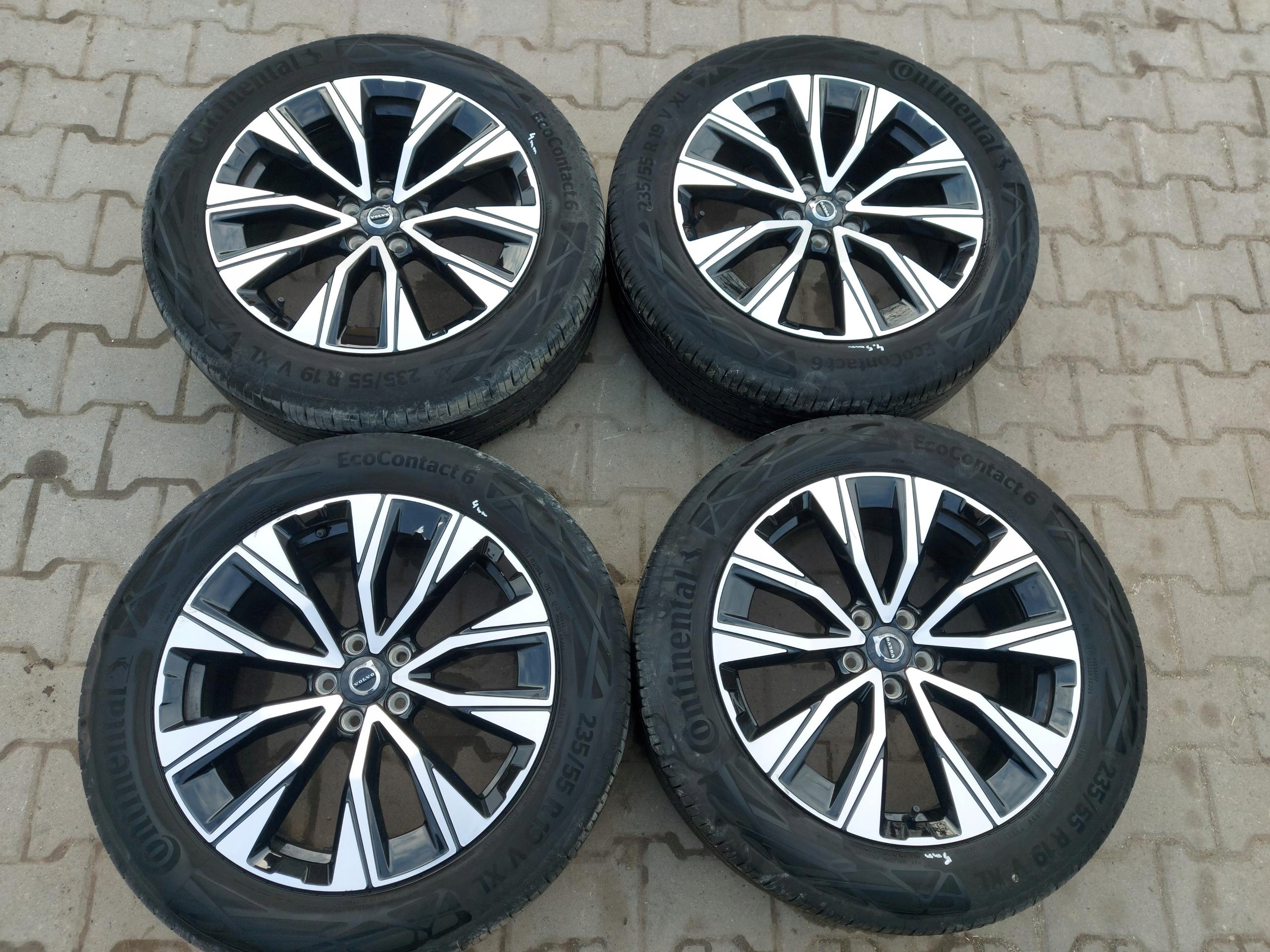 VOLVO XC60 II LIFT Koła alu felgi 7,5Jx19 235/55 R19 Komplet R-Design ...