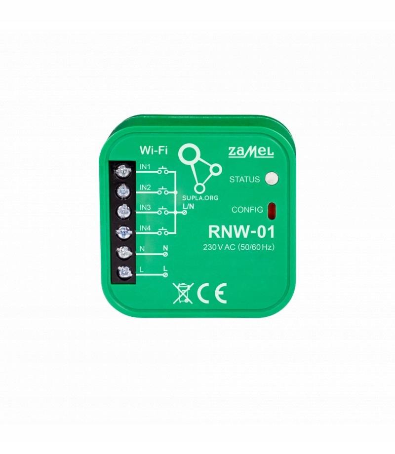 ZAMEL SUPLA INTERFEJS WI-FI DOPUSZKOWY RNW-01 (5903669457022) • Cena, Opinie • Elementy ...