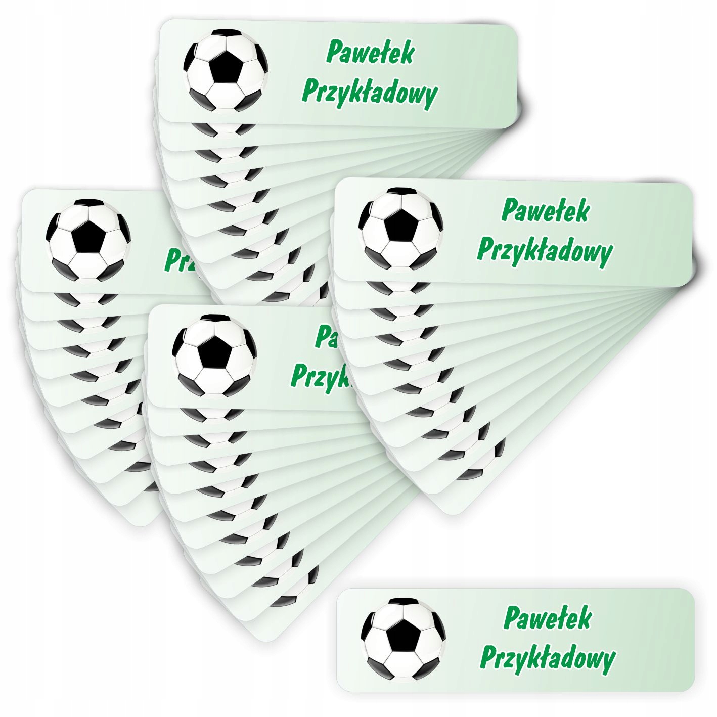 40x Nálepky s menom S do škôlky PLES | KúpSiTo.sk - Tovar z Poľska