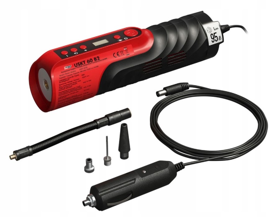 ULTIMATE SPEED Przenośny kompresor USKT 60 A2 • Cena, Opinie - Allegro