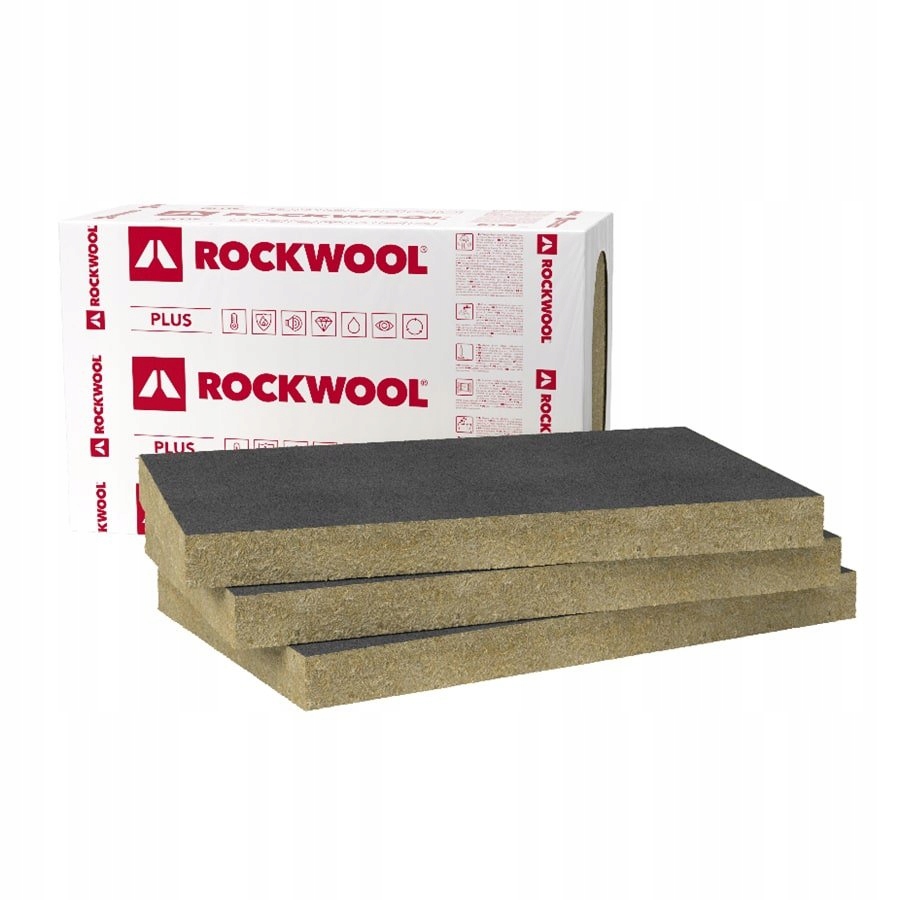 ROCKWOOL VENTIROCK F PLUS 10cm (100 mm) FASADY WENTYLOWANE 0,034 • Cena ...