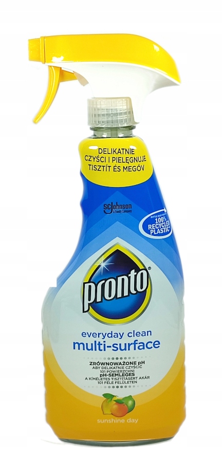 PRONTO SPRAY MULTI-SURFACE RÓŻNE POWIERZCHNIE 500m 13390052665 - Allegro.pl