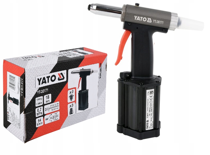 Nitownica pneumatyczna YATO 2,4-5 mm YT-36171 5906083361715 za 213 ...