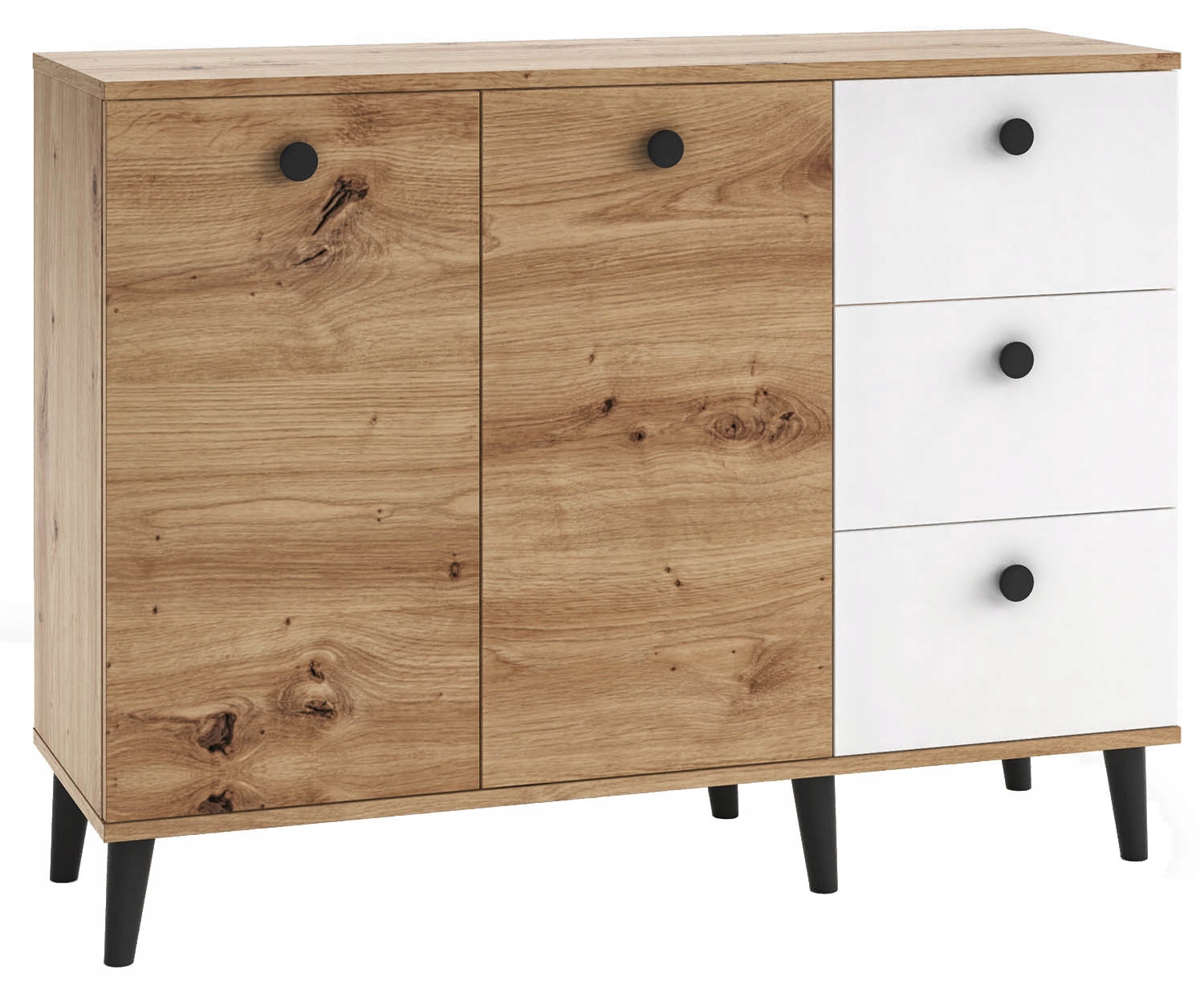 Komoda 120 cm z szafką i szufladami COMO C2 • Cena, Opinie • Komody ...