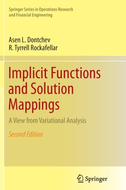 Implicit Functions and Solution Mappings: A View from Variational Analysis (16631230058 ...