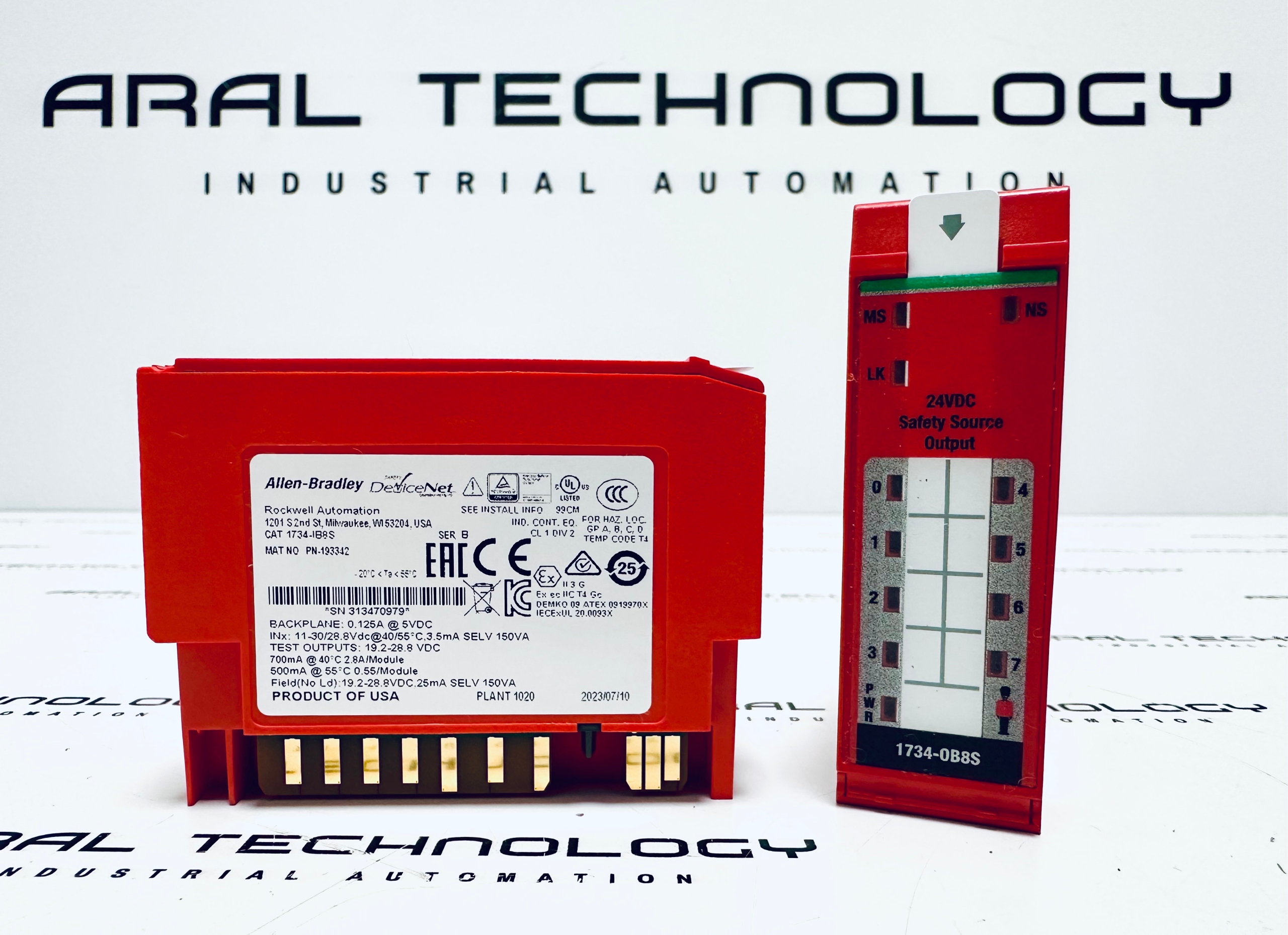 Moduł I/O Allen-Bradley 1734-IB8S • Cena, Opinie - Allegro