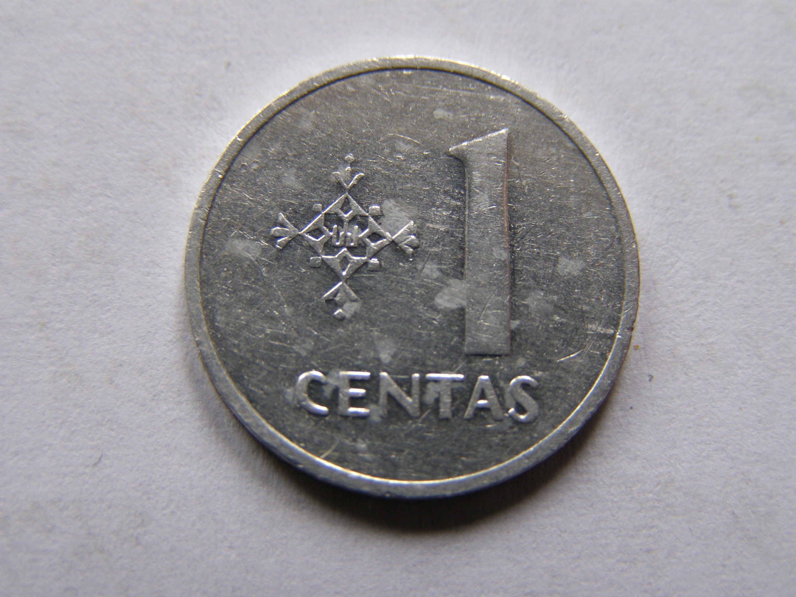 Litwa 1 Centas 1991 - Niska cena na Allegro