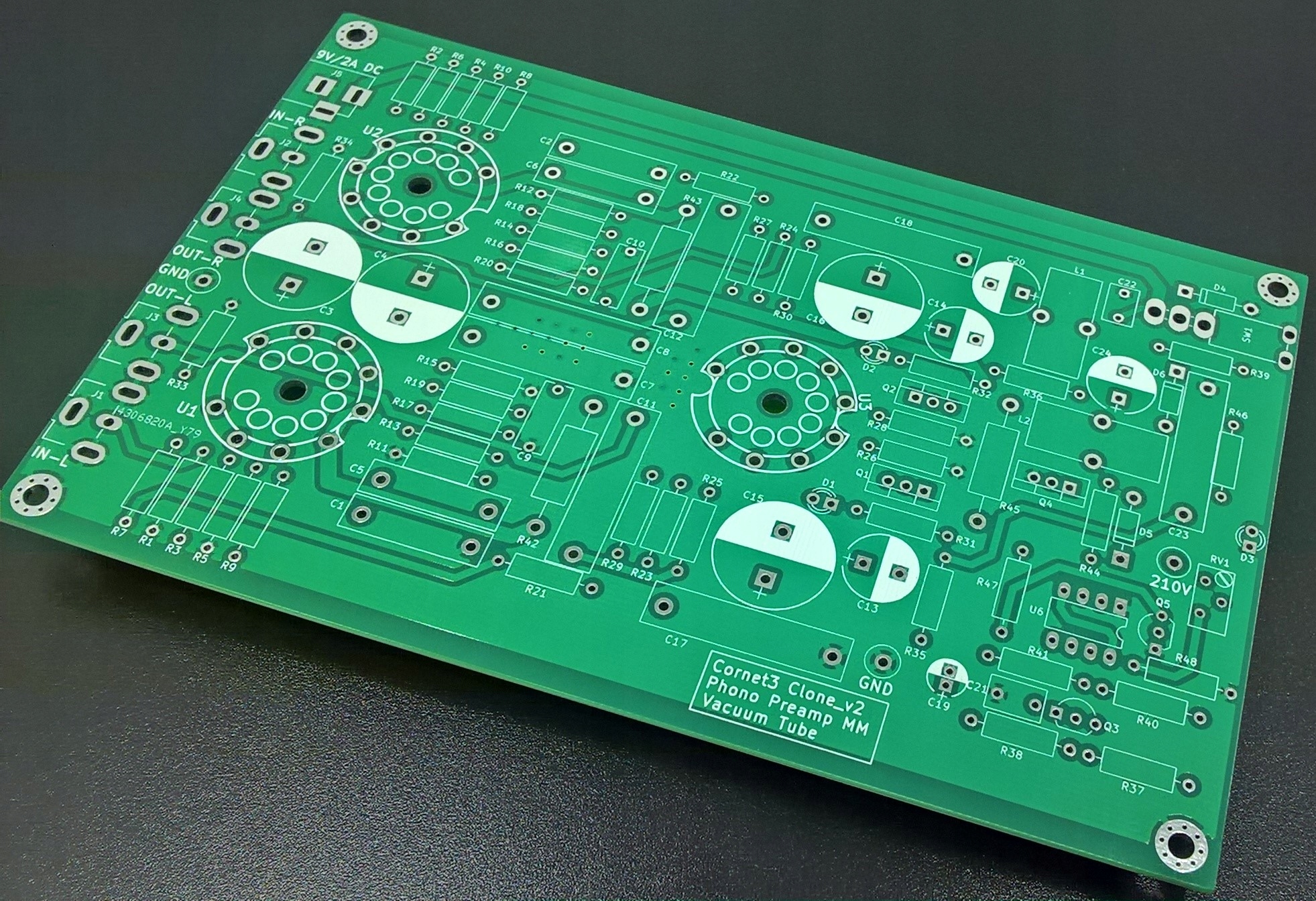 Płytka PCB przedwzmacniacz RIAA – Cornet3 klon - Sklep, Opinie, Cena w ...