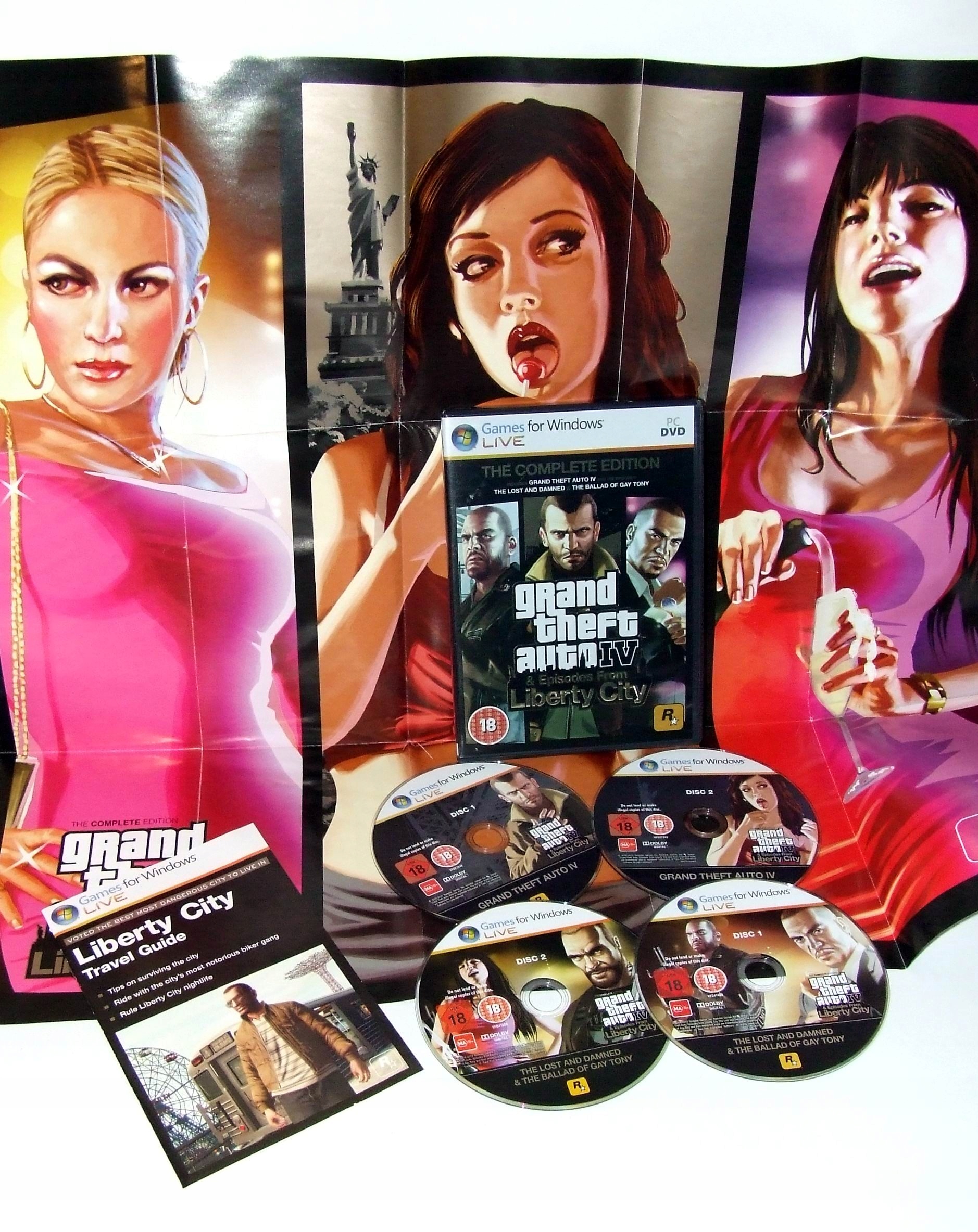 Купить GTA GRAND THEFT AUTO IV ПОЛНАЯ + 2 DLC [Pc]: отзывы, фото и характеристики на Aredi.ru ...