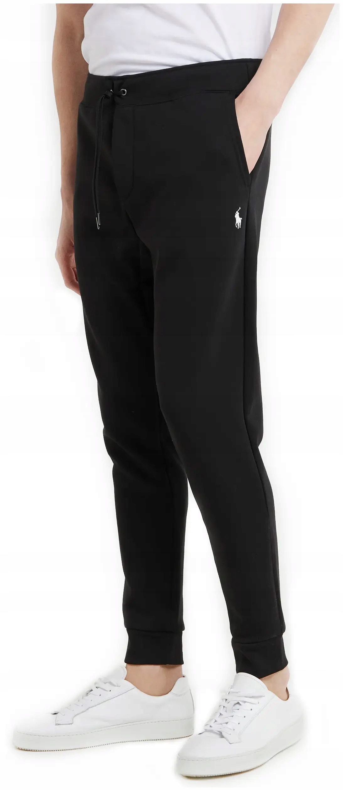 Spodnie dresowe POLO RALPH LAUREN męskie czarne 12931652262 - Allegro.pl