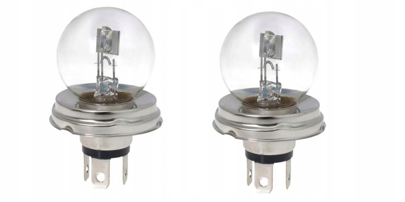 ŻARÓWKA HALOGENOWA R2 P45T 12V 45/40W 2szt. za 14.49PLN z Świętno ...