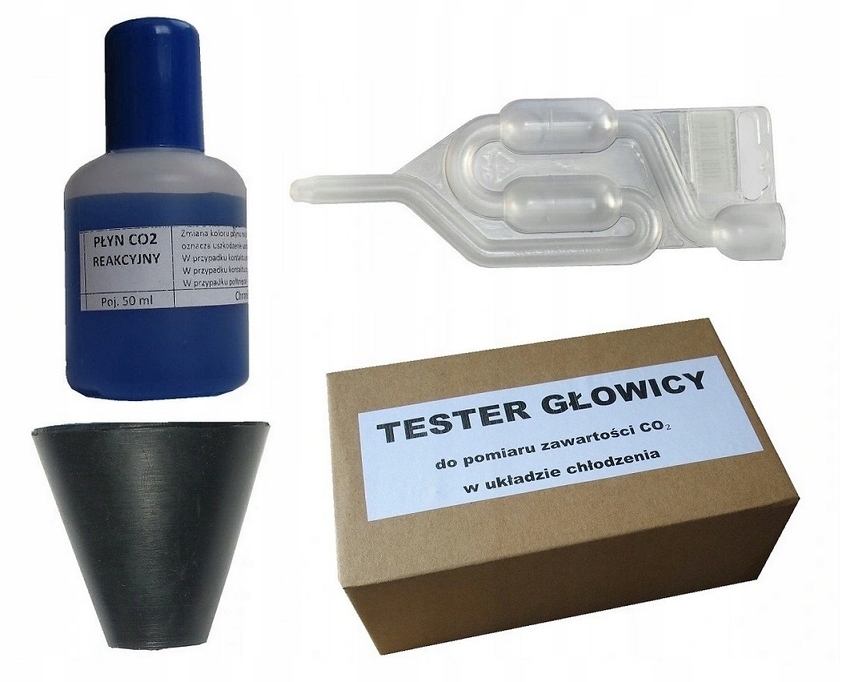 TESTER SZCZELNOŚCI USZCZELKI POD GŁOWICĄ GŁOWICY 25 TESTÓW 50 ML PB/LPG ...