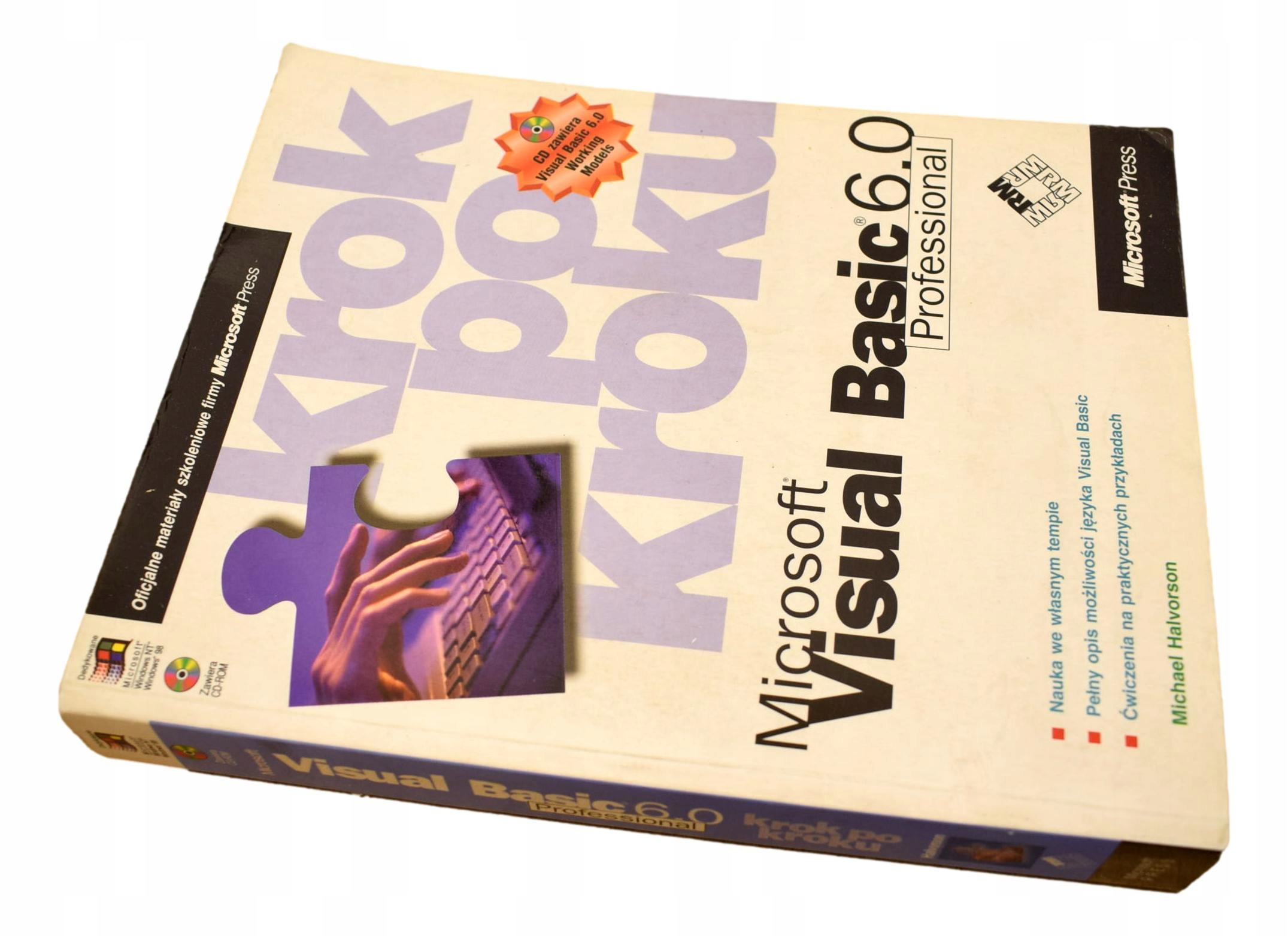 KROK PO KROKU VISUAL BASIC 6.0 PROFESSIONAL Halvorson (17895854723) | Książka Allegro