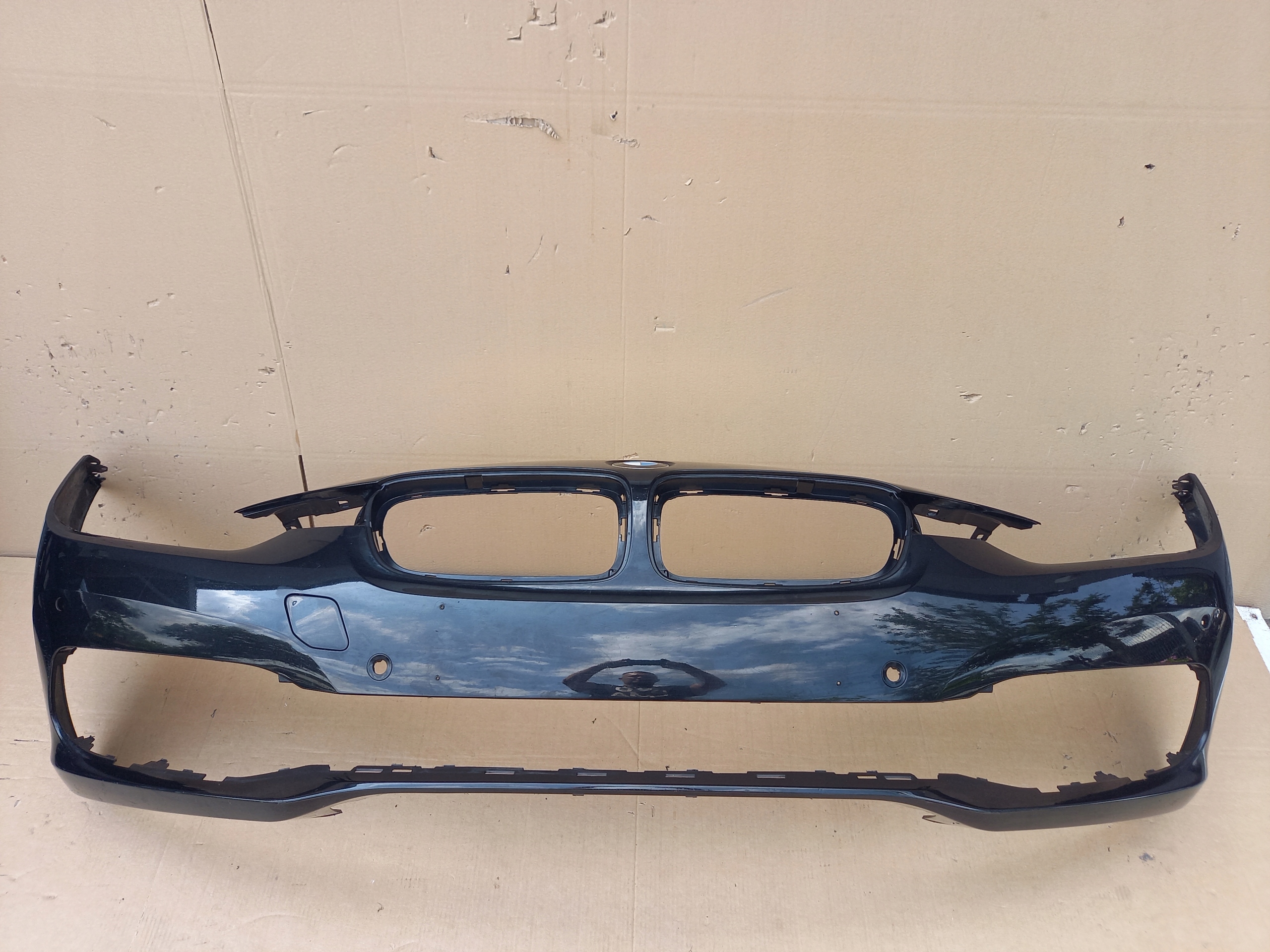 BMW 3 F30 F31 LCI LIFT ZDERZAK PRZEDNI ORYGINAŁ! za 320.00PLN z Góra ...